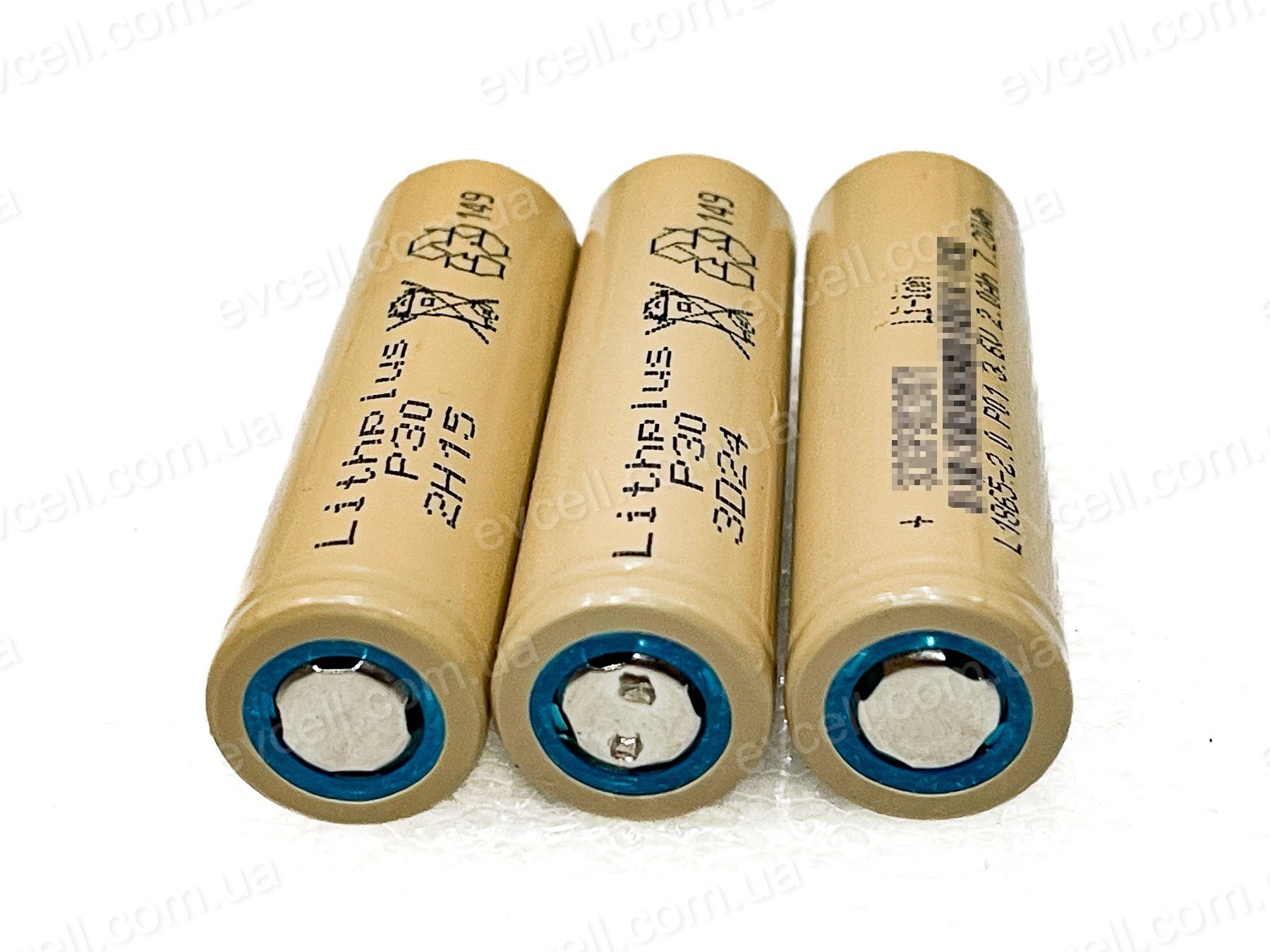 Високострумовий акумулятор Li-ion 18650 Lithplus P30 2000mah – 30A - Evcell