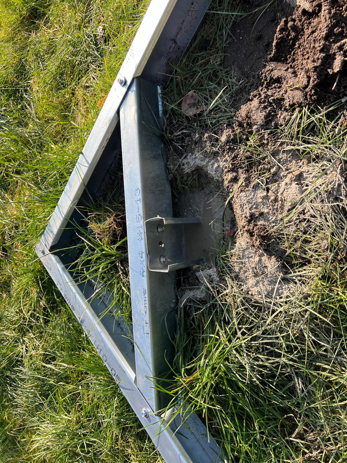 MetallFundament 2x4,6,8m...; 3x4,6,8,10m...; 4x4,6,8,10,12m...