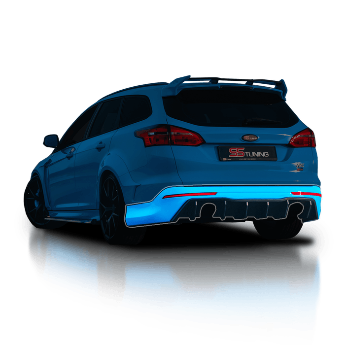 Ford Focus ST Wagon Rear Diffuser
